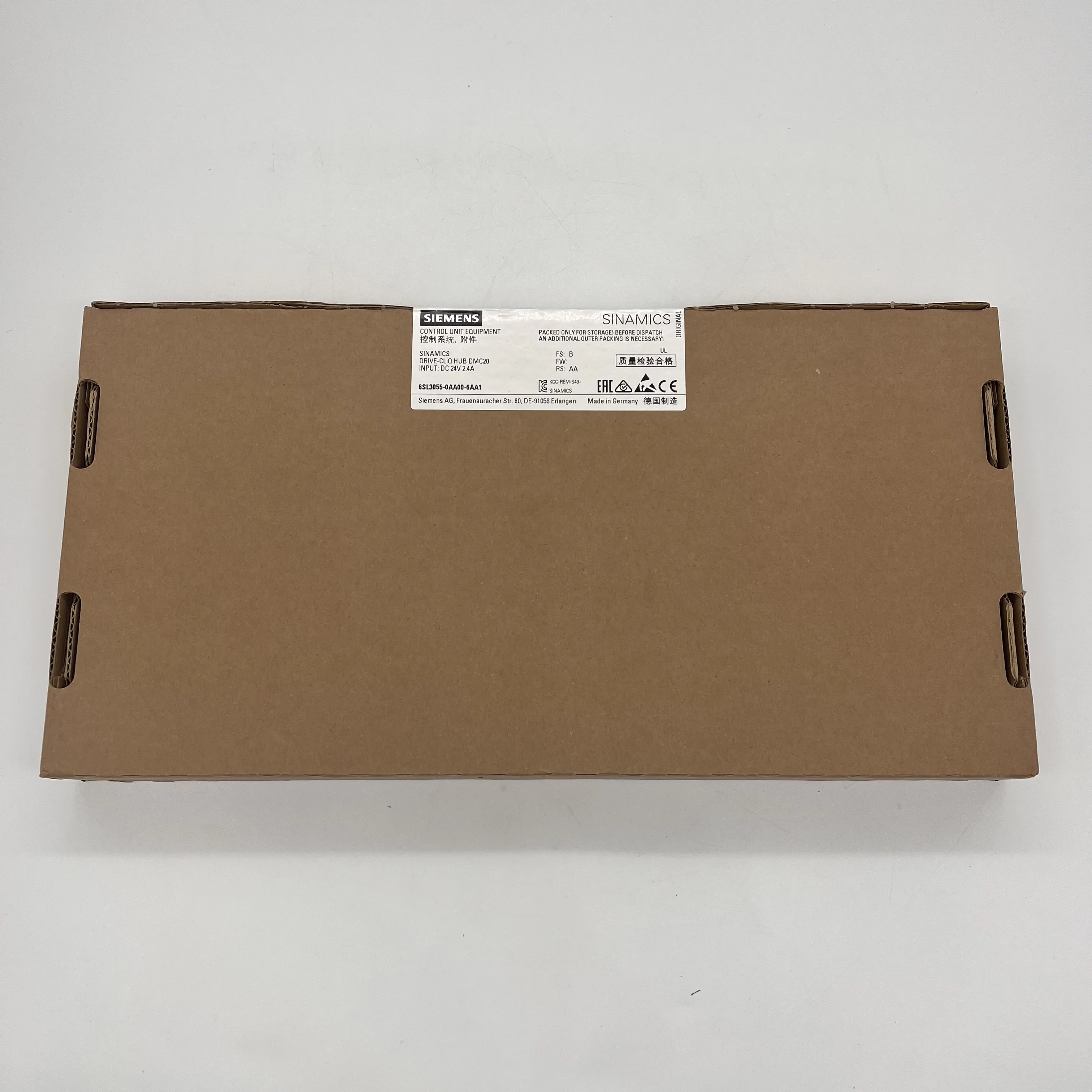 Cnc Original Plc Sinamics Concentrator Module 6sl3055-0aa00-6aa1 For ...