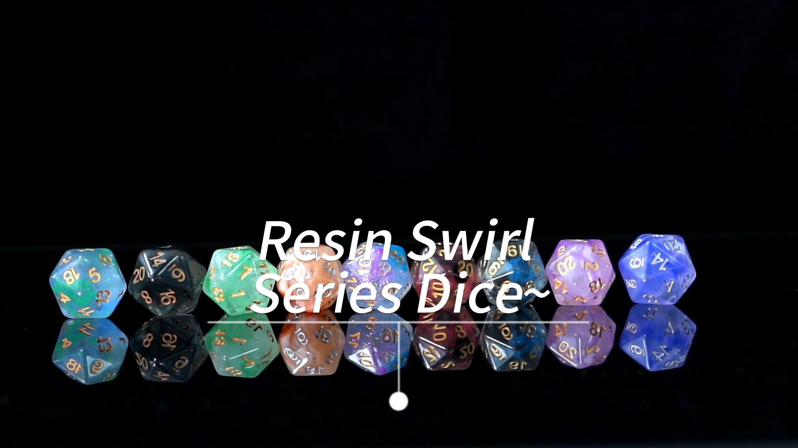Udixi Plastic Polyhedral Custom Logo Rpg Dungeons And Dragons Resin ...