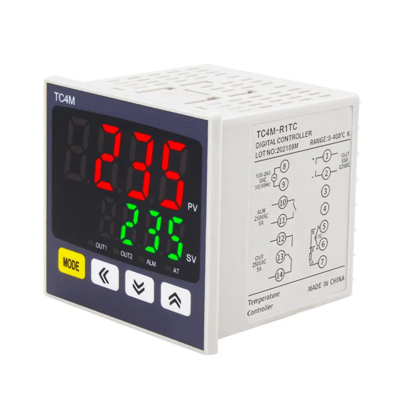 48*48mm Pid Control 100-240vac Tc4m Relay Ssr Output Digital Temperature Controllers - Buy Pid ...