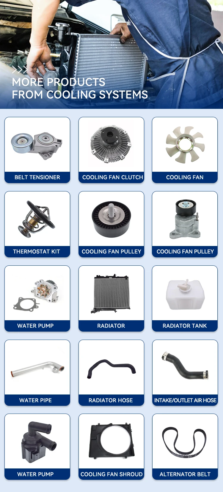 Auto Parts Intercooler Parts Air Conditioner A/c Condenser For Toyota ...