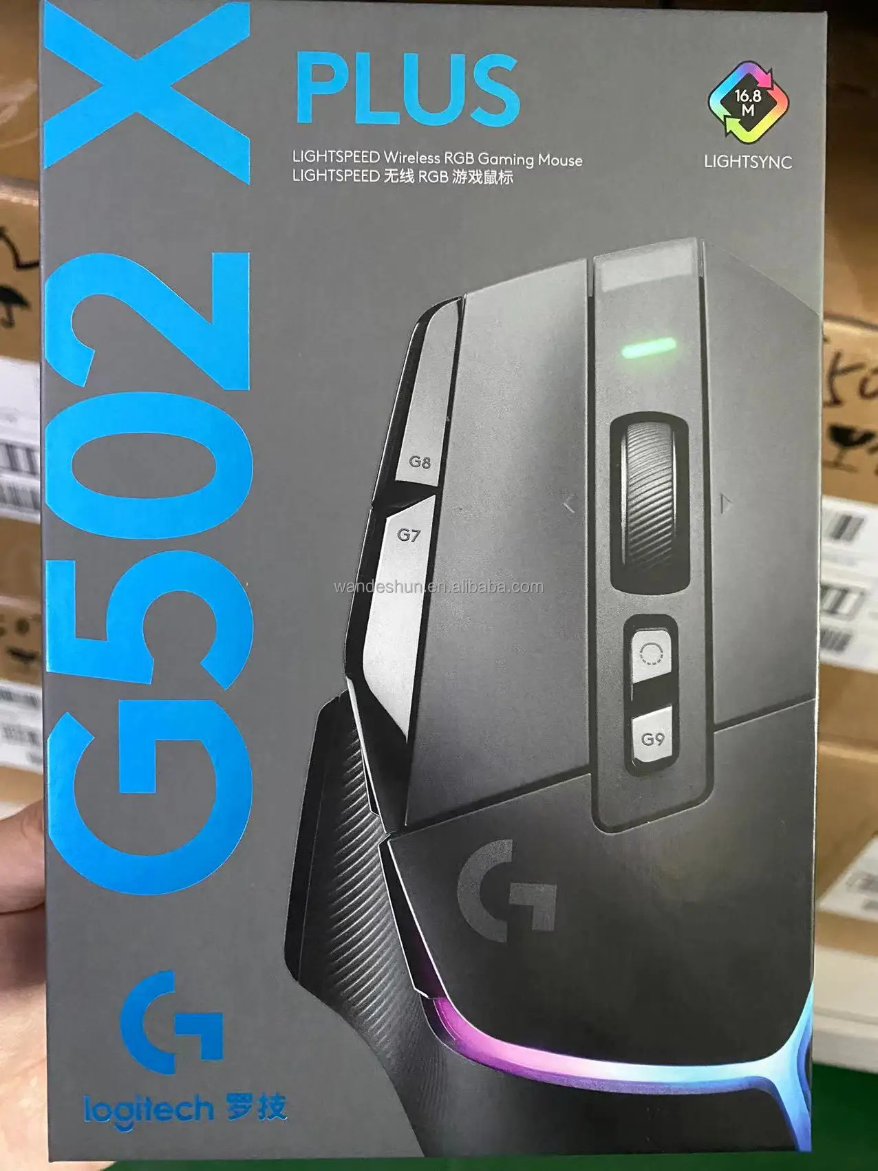 Original for Logitech G502X PLUS USB Wireless Gaming Mouse Right Long ...