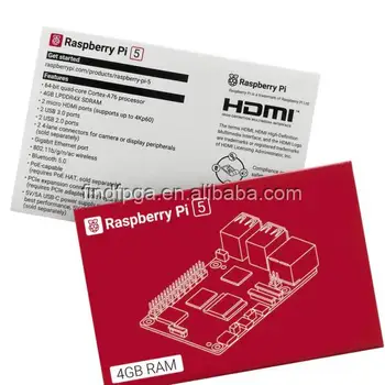 Original Raspberry Pi 5 Model 4gb 8gb Ram Bcm2712 In Stock Single ...