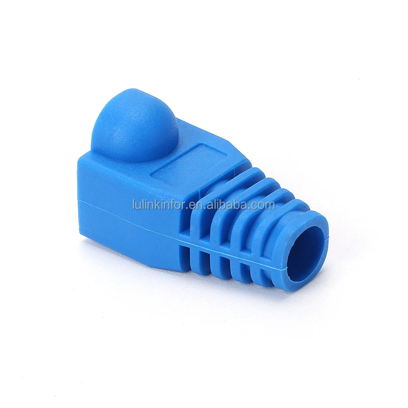 Multicolor RJ45 Boot for Cat5e/Cat6 Ethernet Cables 5.0mm to 6.0mm OD ...