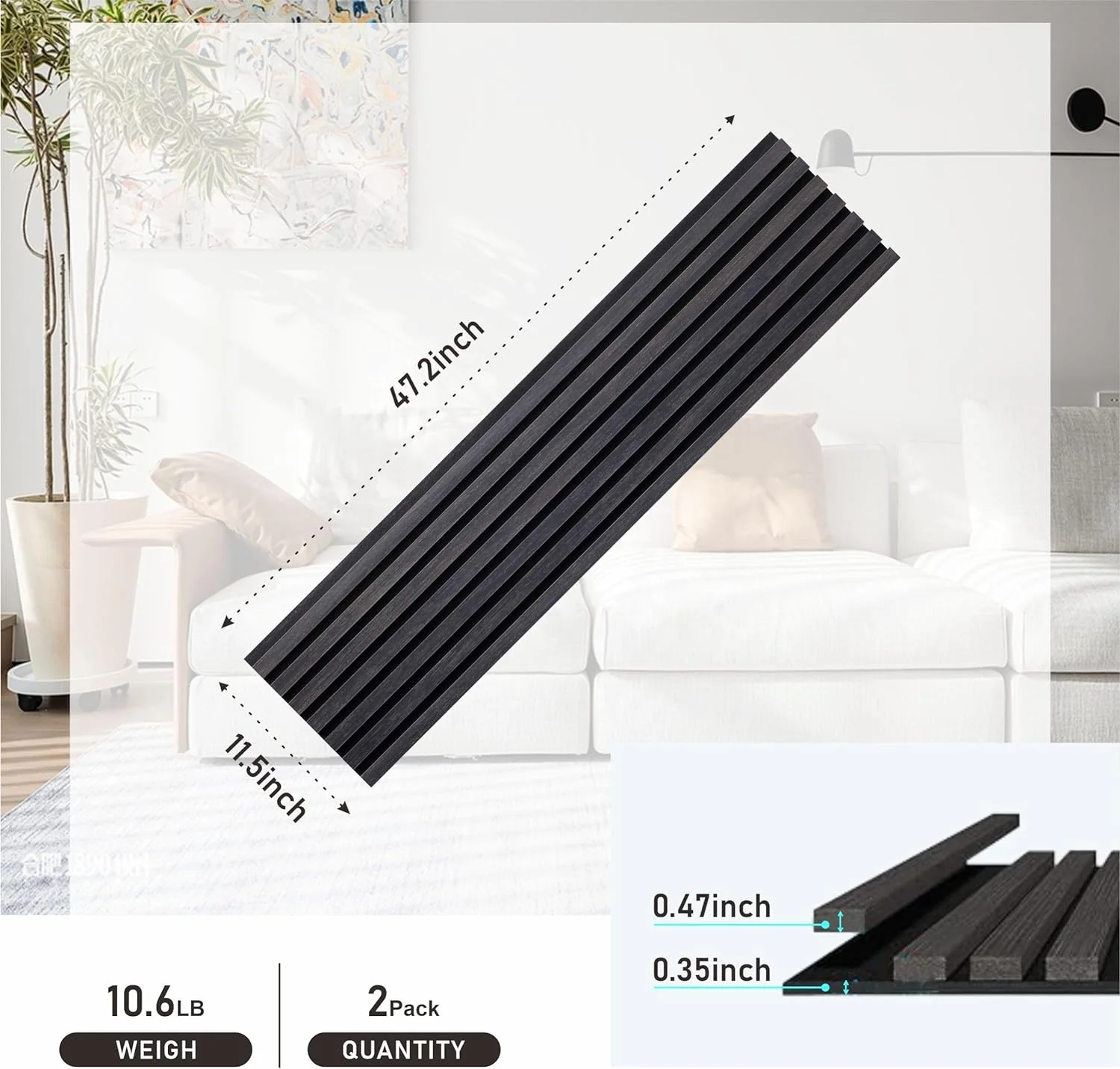 Acoustic Wood Slat Panels - Stylish Soundproofing