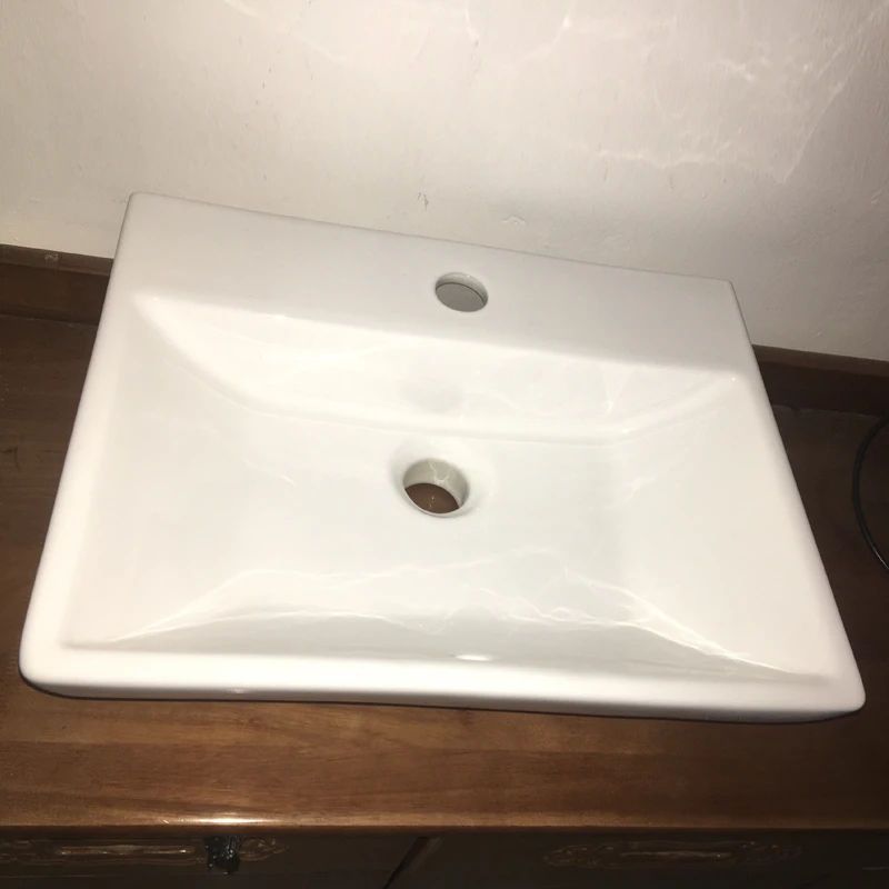 Colour Two Sink Mixer Curved Classic Lavatory Square Commode Multi Use ...