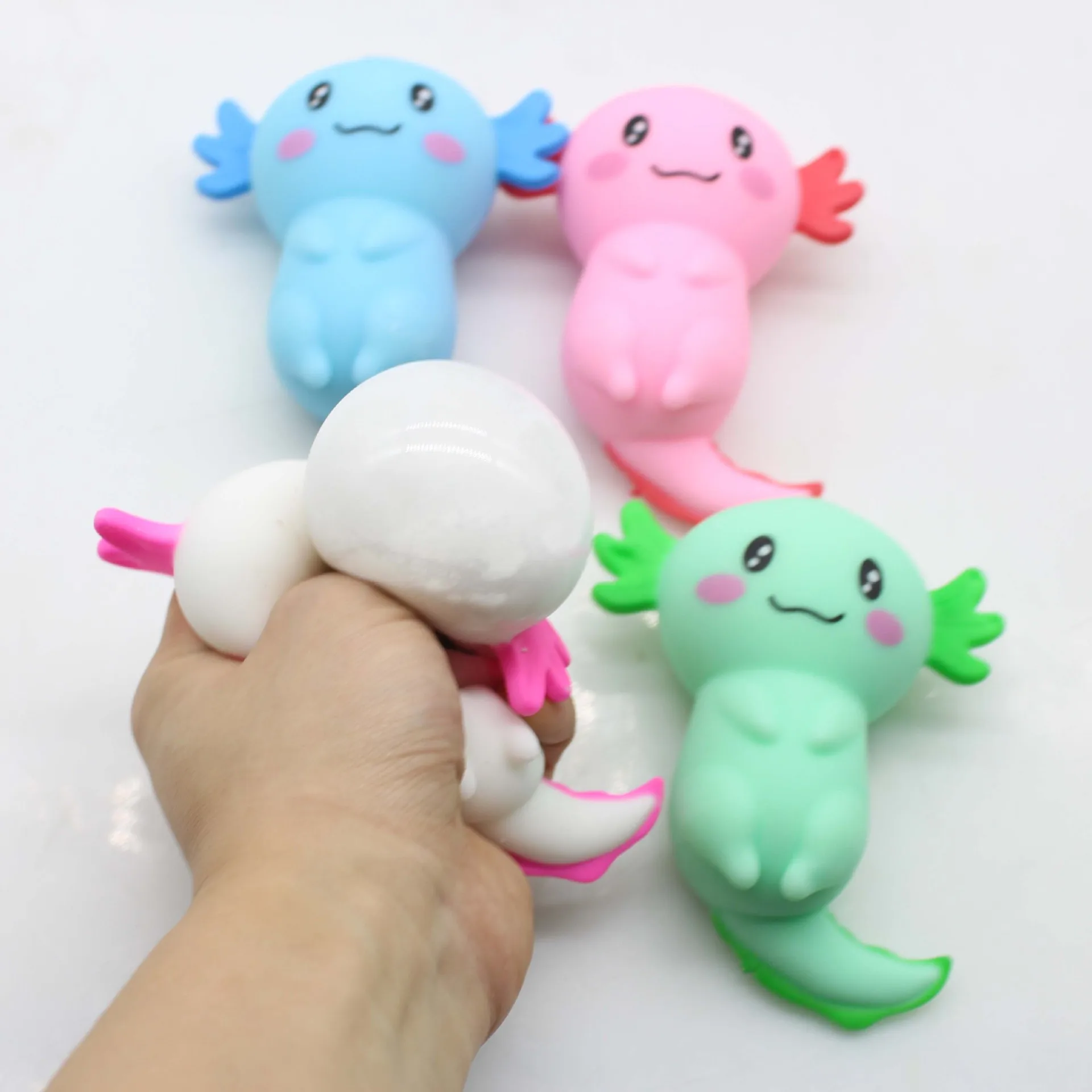 Axolotl Salamander Super Decompress Slow Rebound Flour Sand Pinch ...
