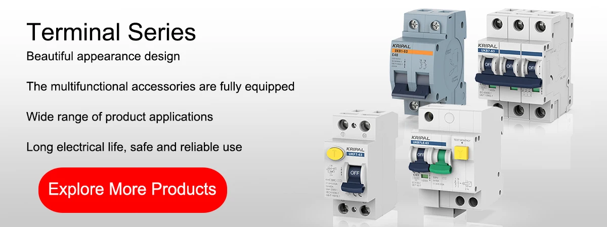 KRIPAL 63A 300mA ELCB Circuit Breaker 2P RCD Breakers Circuit 230V 400V ...