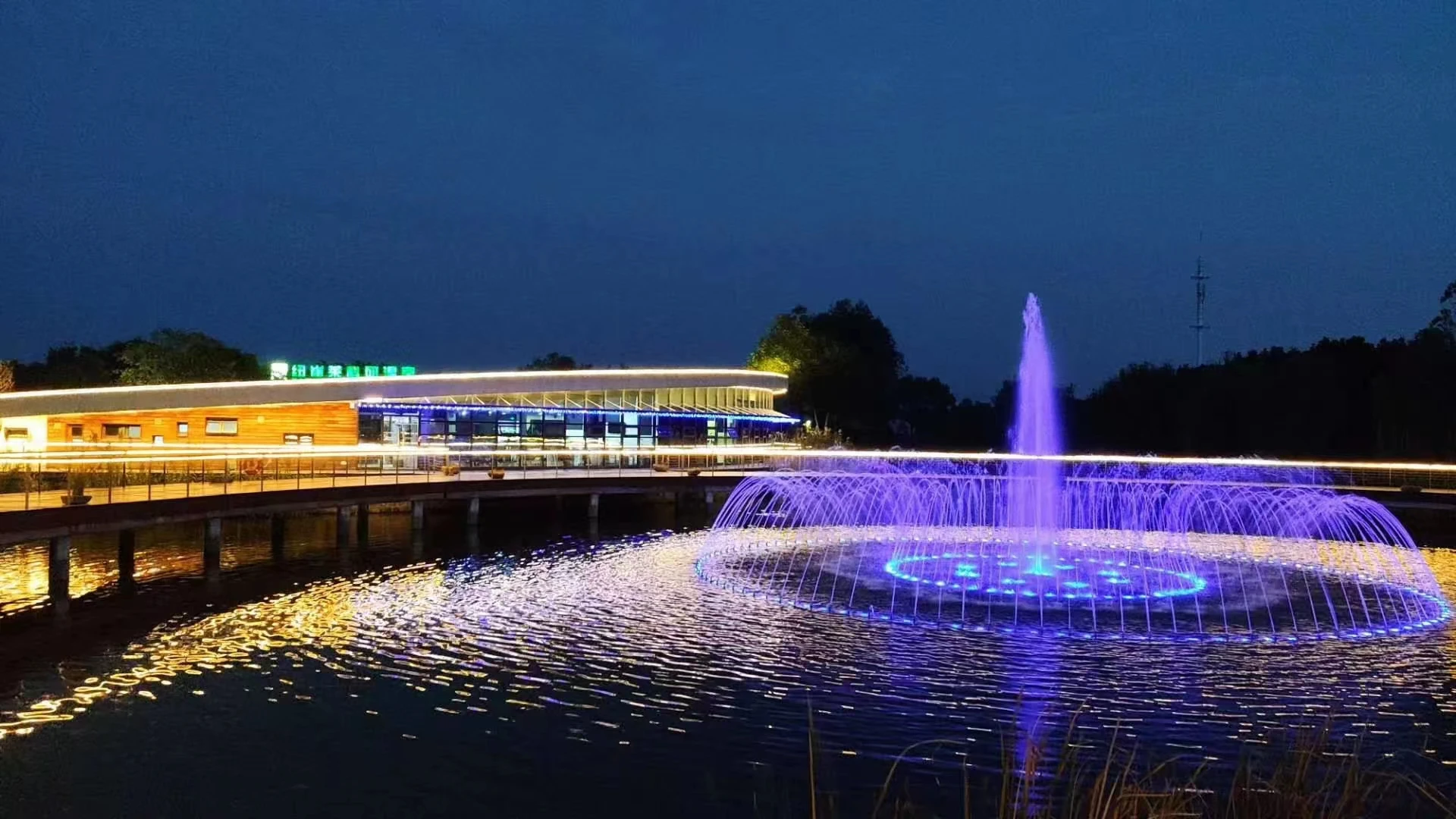 Fountain Pond Case Show Pool Fountain Dancing Water Musical Fountain ...