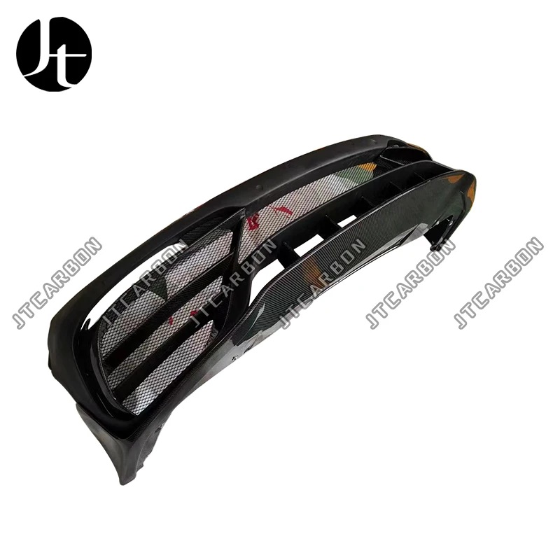 Front Bumper for Porsche 718 Cayman PD Style Body Kit Carbon Fiber ...