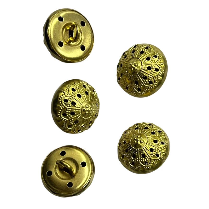 Brass Half Ball Shank Button Metal Sewing Button Blazer Fancy Buttons ...