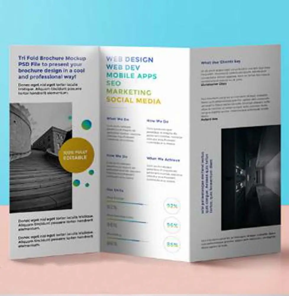 Custom Advertising Pamphlet Leaflet Diecut Brochure Flyers Restaurant ...