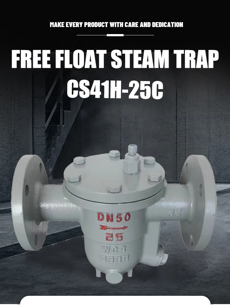 Steam-specific Trap For Water And Steam Wcb Cast Steel Free Floating Ball Steam Trap - Buy Steam ...