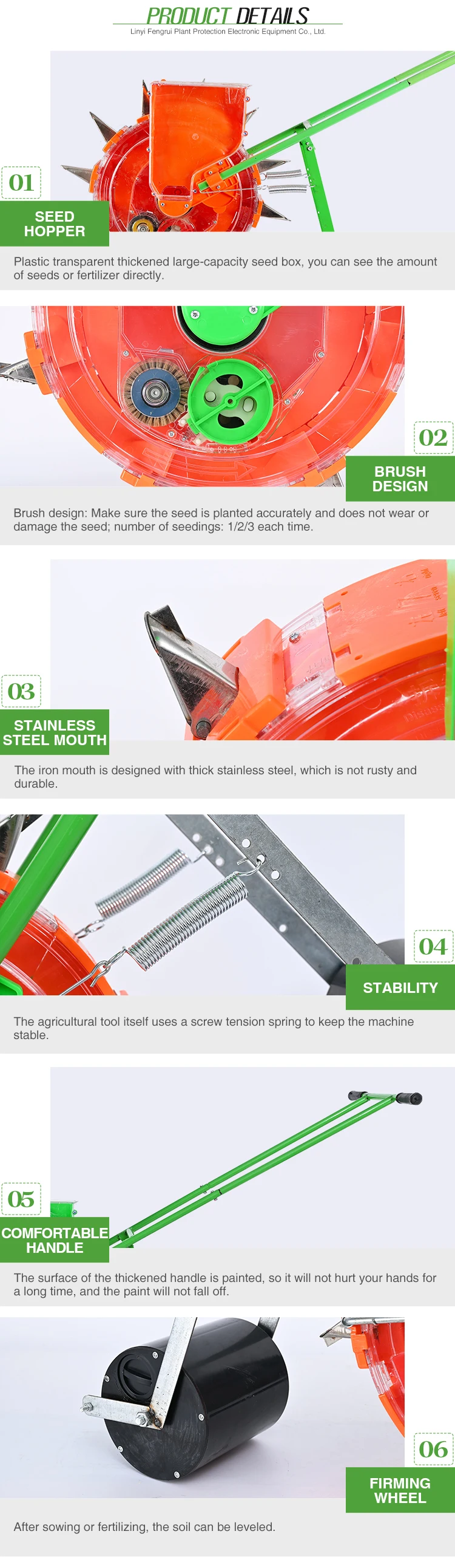 Hand Corn Bean Planting Machine - High Efficiency Sowing