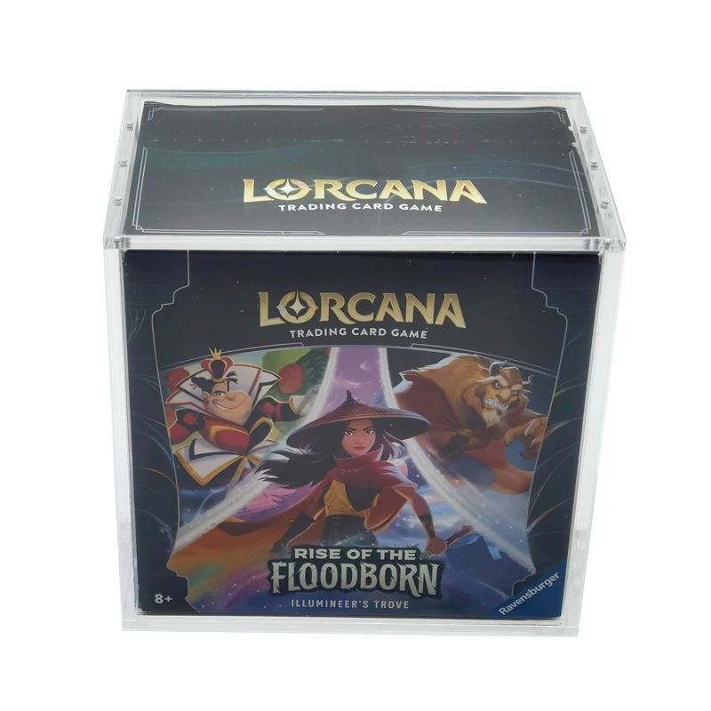 Clear Acrylic Display Case for Lorcana Trove Booster Box with Magnetic ...