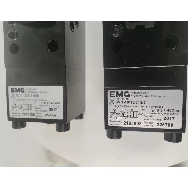 EMG Servo Valve SV1-10/8/100/1 - Precision Pressure Control EMG Servo Valve SV1-10/8/100/1 - Precision Pressure Control