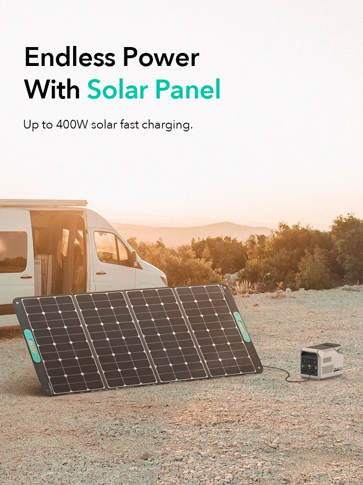 Camping Portable Solar Power Station 112v-240v Super Reliable 5000watts ...