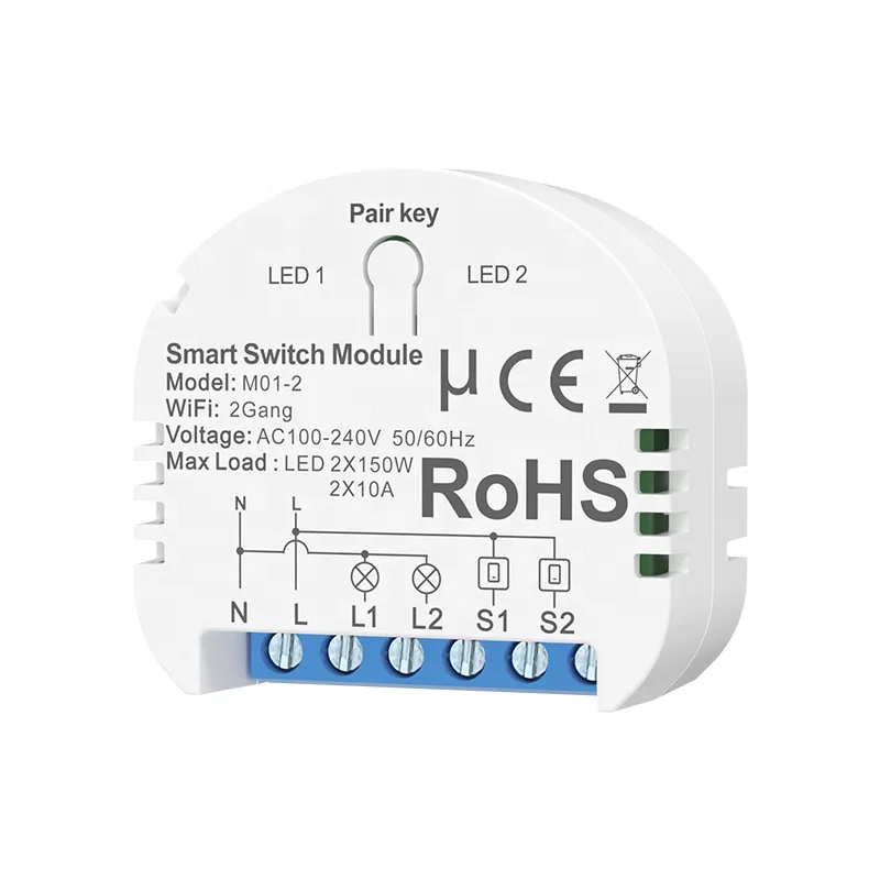 100-240v 150w Smart Life/tuya App Remote Control Work With Alexa Mini ...