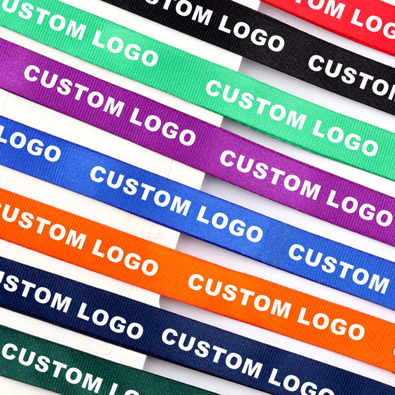 Personalized Custom Neck Strap Lanyards - Sublimation Polyester