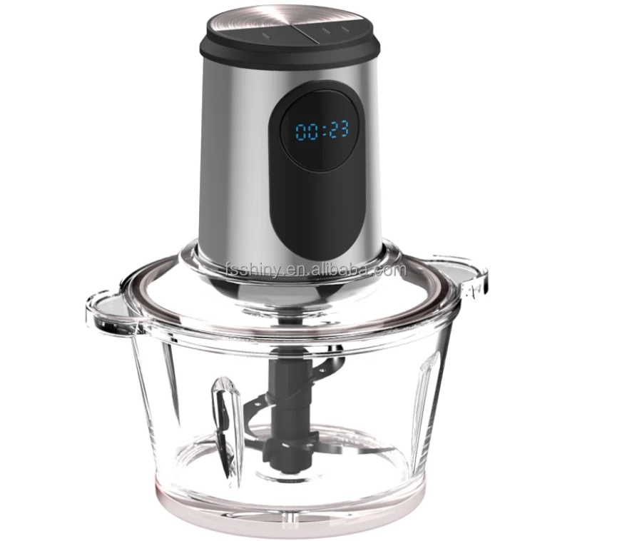 Stainless Steel Digital Food Processor,Home Kitchen Appliances Digital ...