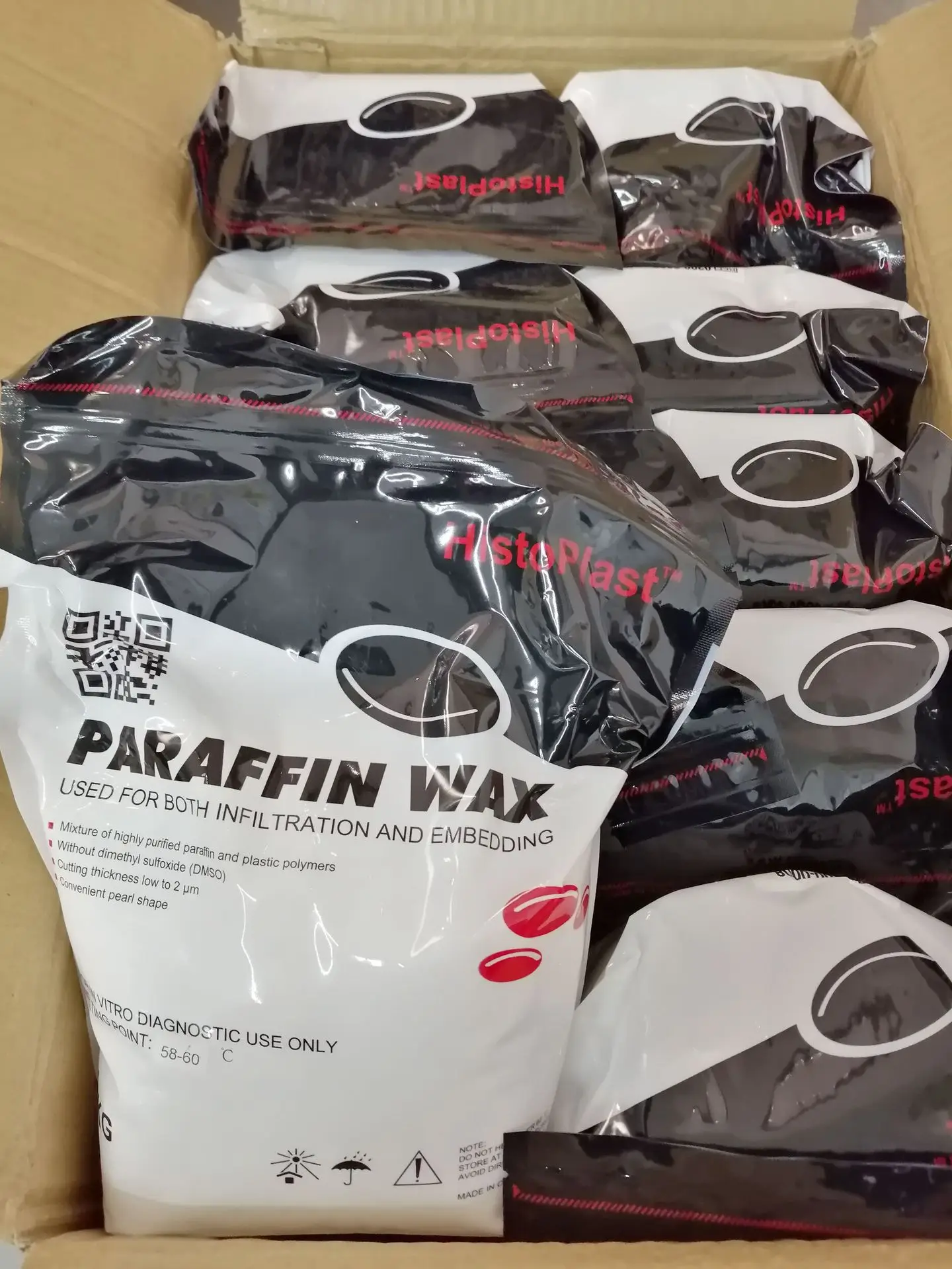 Histology Pathological Paraffin Wax 1kg - Buy Paraffin Wax embedded ...