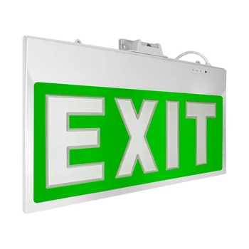 Abs Frame With Acrylic Exit Signage Lights Led Bulb For Rotating ...