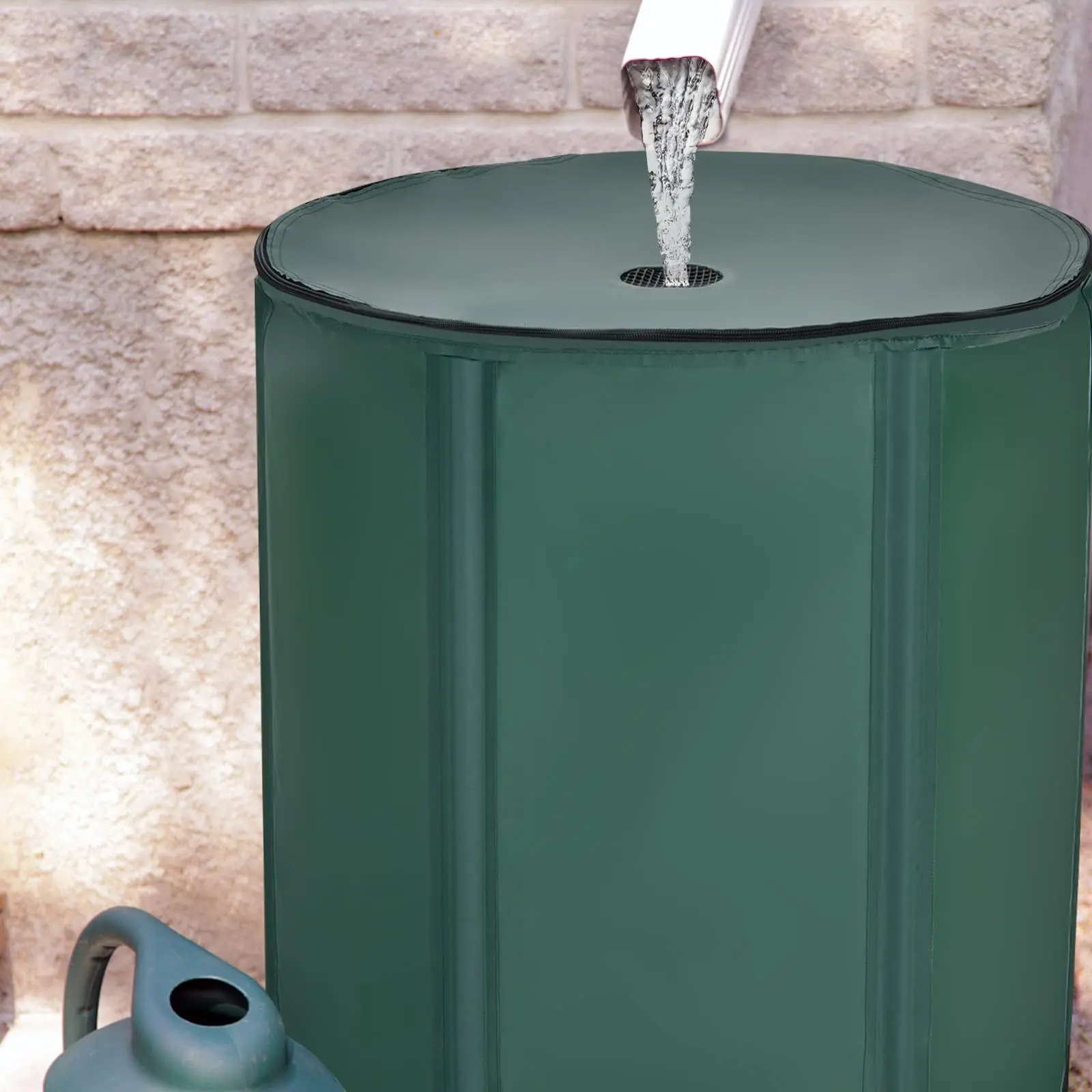 Portable 50l 100l 160l 250l 500l Garden Collapsible Rain Water Barrel ...