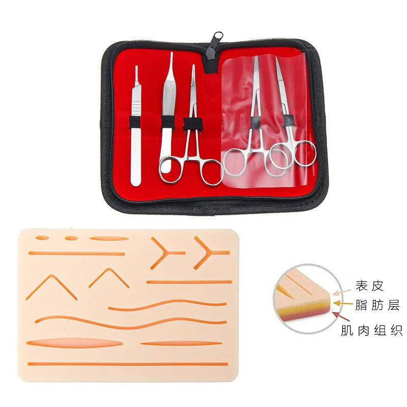 Medical Students Suture Training Suture Pad Surgical Suture Practice Kit - Buy Practice Skin ...