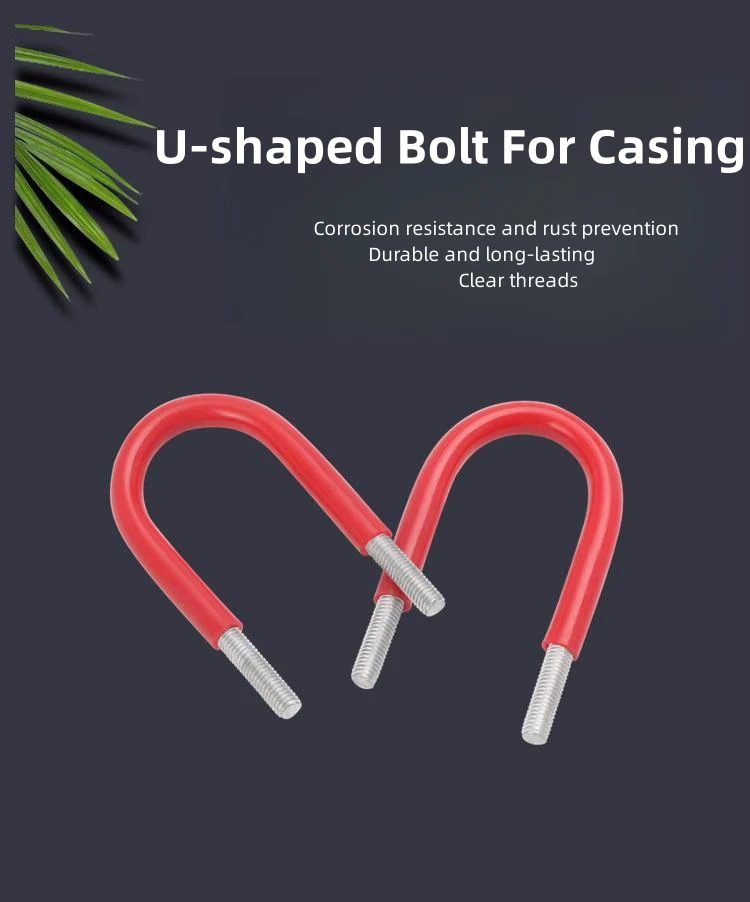 Insulated U-Bolt DN 1-1/2 (MU2), ASTM A320 Gr. B8 - Customized Sizes
