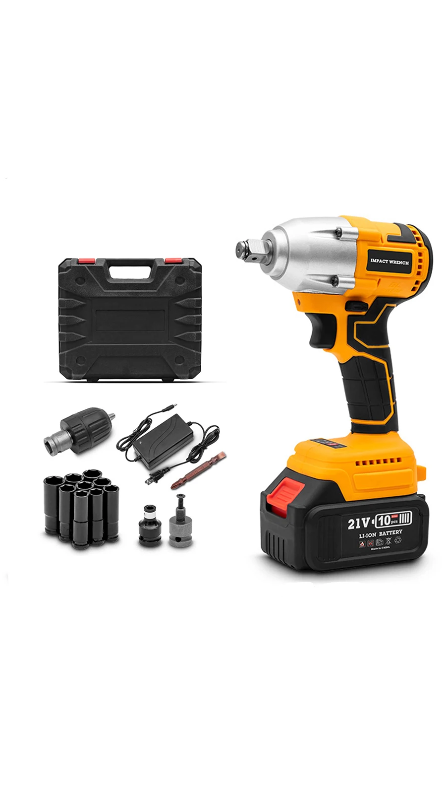 Rechargeable Screw Drivers High Torque Electric Brushless Cordless ...