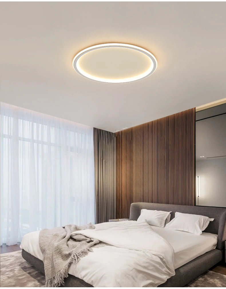 Large Led Ceiling Light Fixture Cct 3000k 4000k 6000k Dimmable White