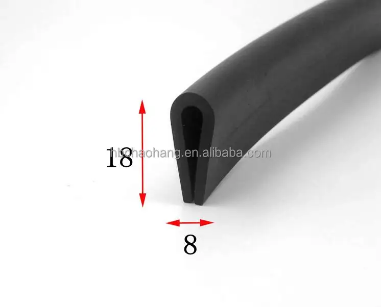 Support Customization Rubber U Channel Capping Rubber U-shaped ...