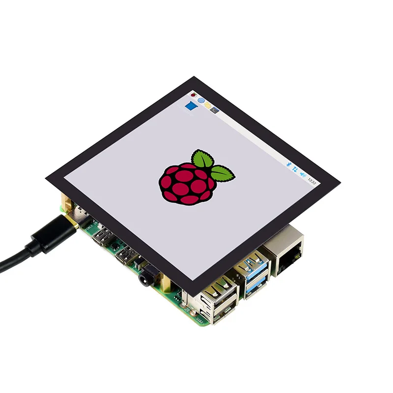 Raspberry Pi 4 Inch 480x480 IPS Touch Screen Display for Raspberry Pi, ODM