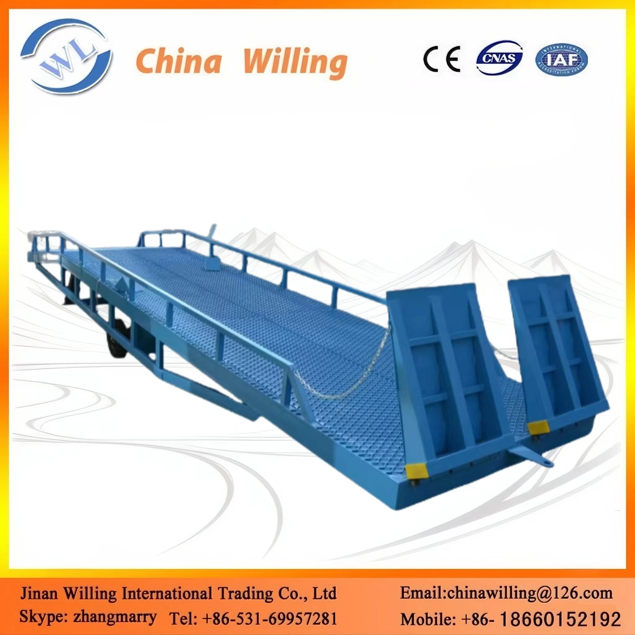 12 Ton Mobile Container Ramp - Efficient Loading Solutions