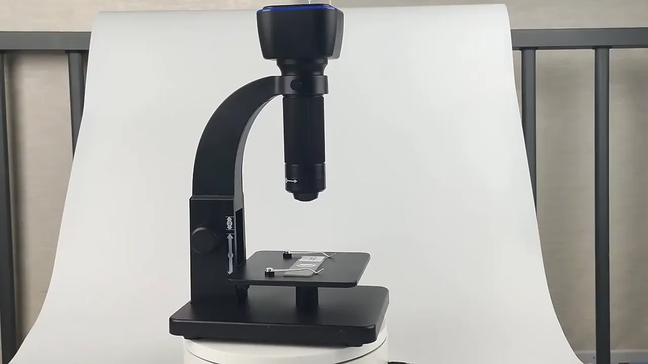 China Made Professional Stereo Microscope Biological Compound Scale ...