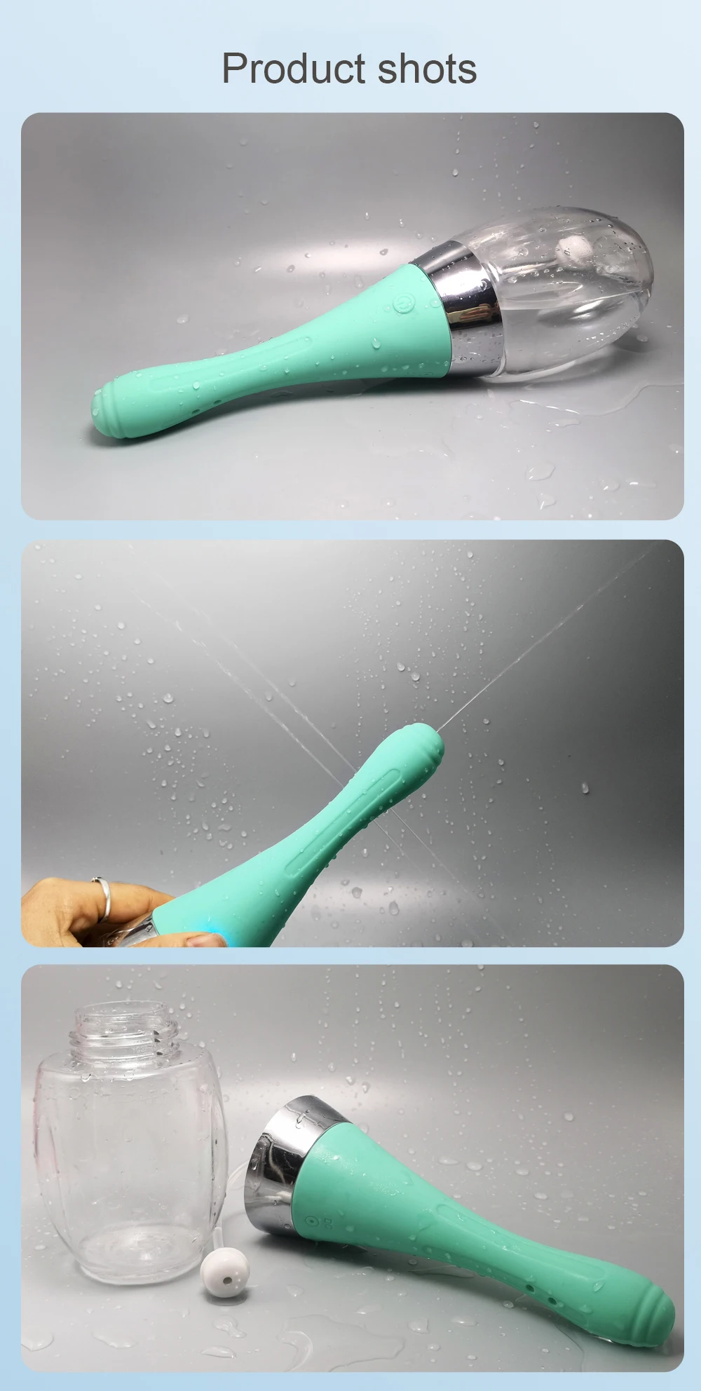 Newly Designed Female Household Private Cleaning Electric Silicone ...
