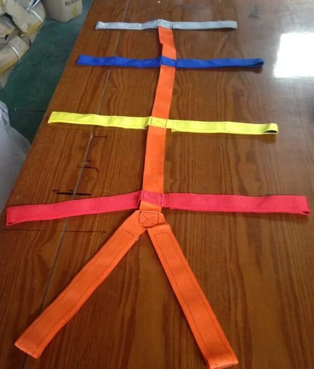 MT-SS1 Spine Board Stretchers Spider Straps in Rescue Use