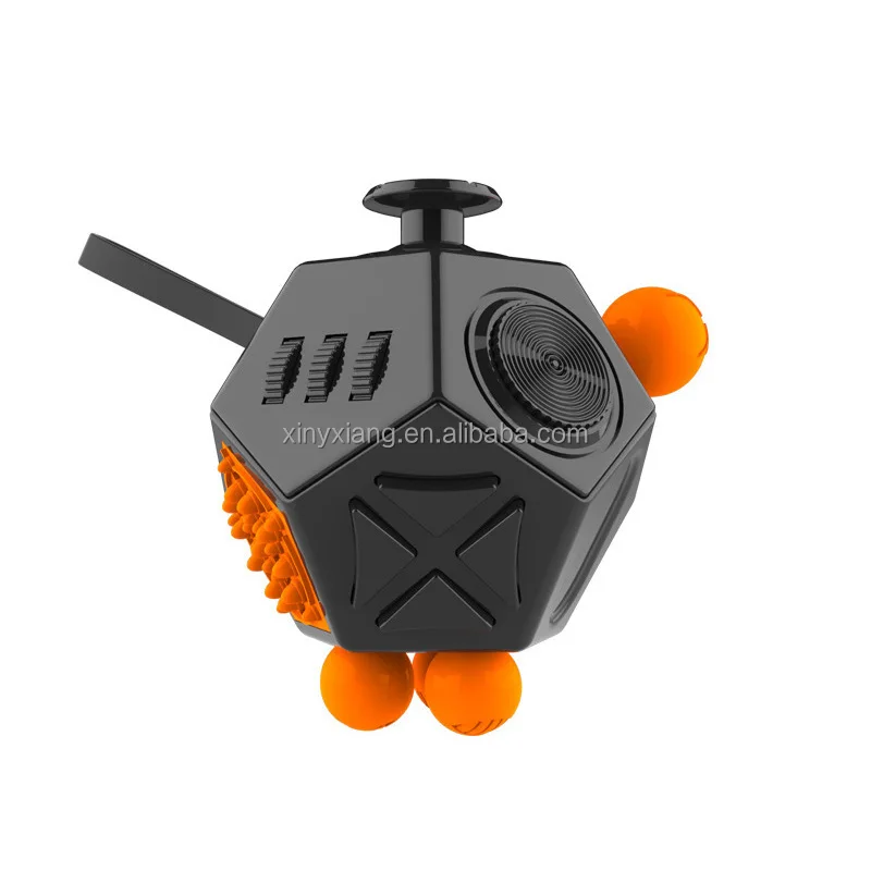 Factory Wholesale Fidget Cube-Fidget Toys-12 Sided Fidget Cube Dice ...