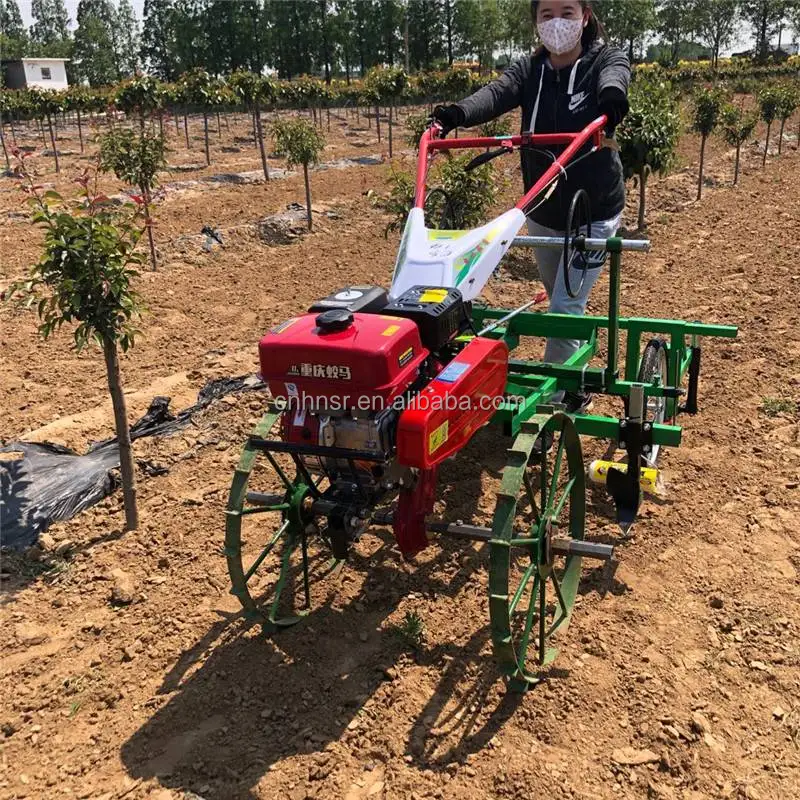 Plastic Mulch Applicator Laying Machine For Tractor Film Laminating ...