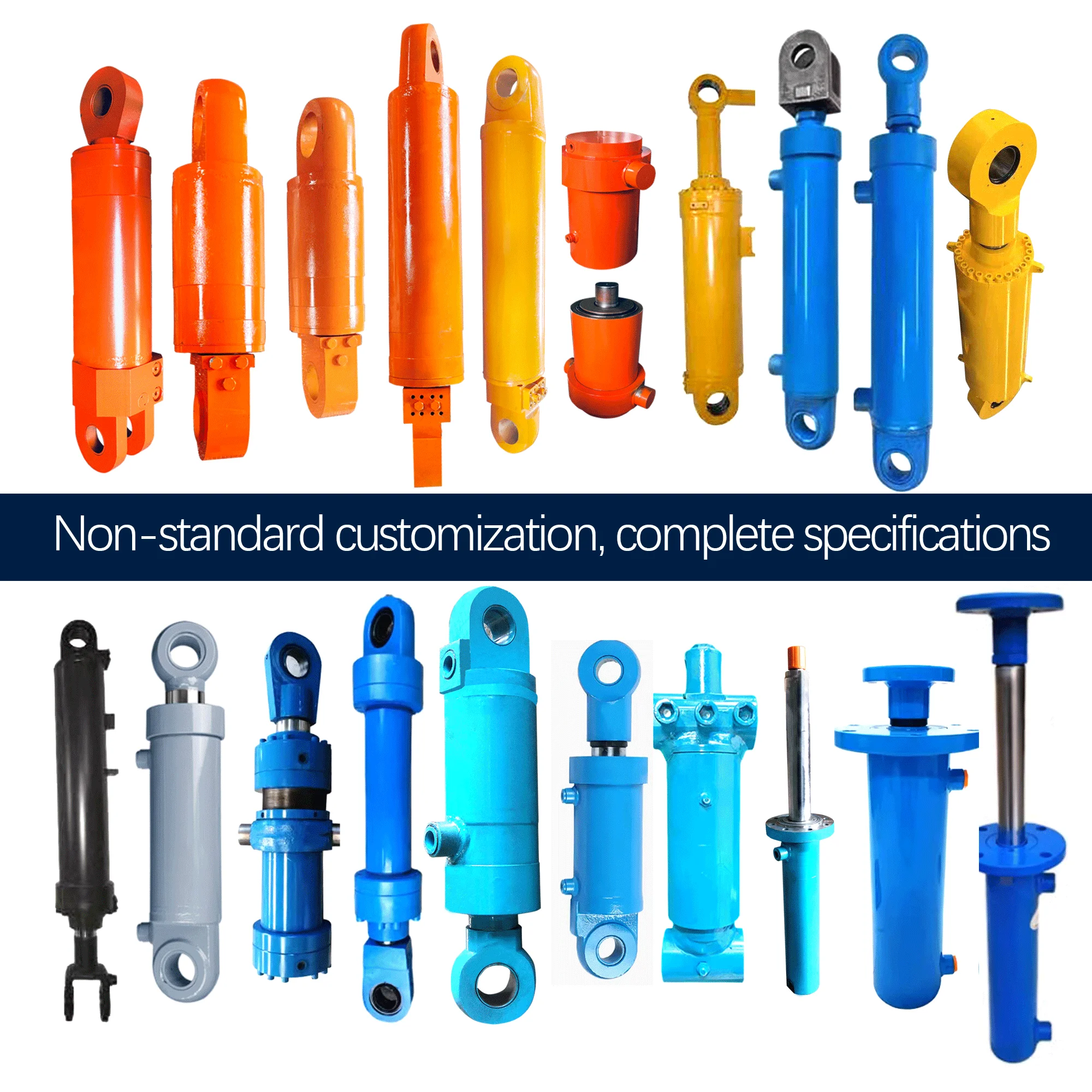 Customizable Various Hydraulic Cylinders with Flange Cylinder Pressure ...