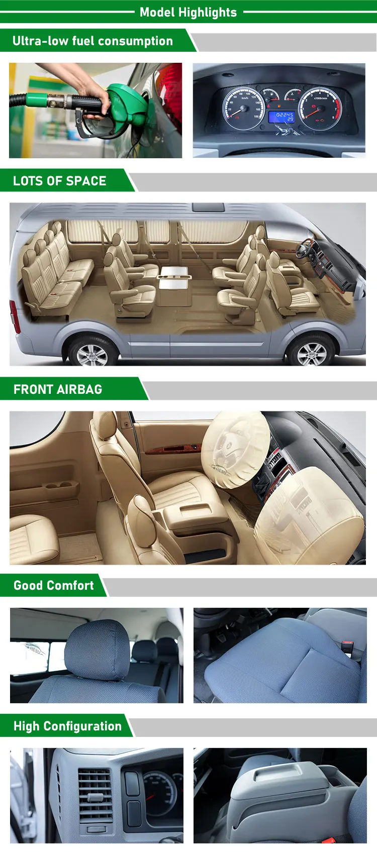 2023 FOTON VIEW G9 Mini Bus - 10 Seat Toyota Hiace Alternative