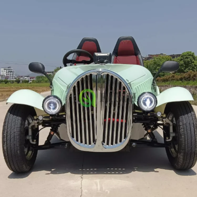 Battery Powered Vintage Electric Car - Classic & Fun