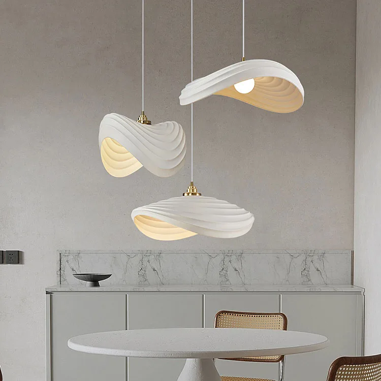 Modern Nordic Style White Pendant Light Chandelier New Kitchen Counter ...