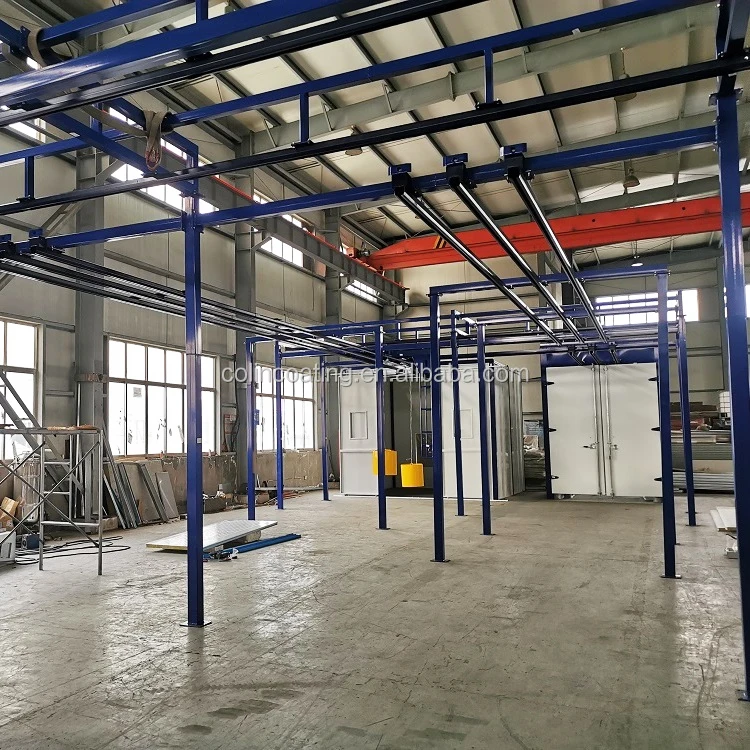 Customized Manual Aluminum Profile Powder Coating Line System /manual ...