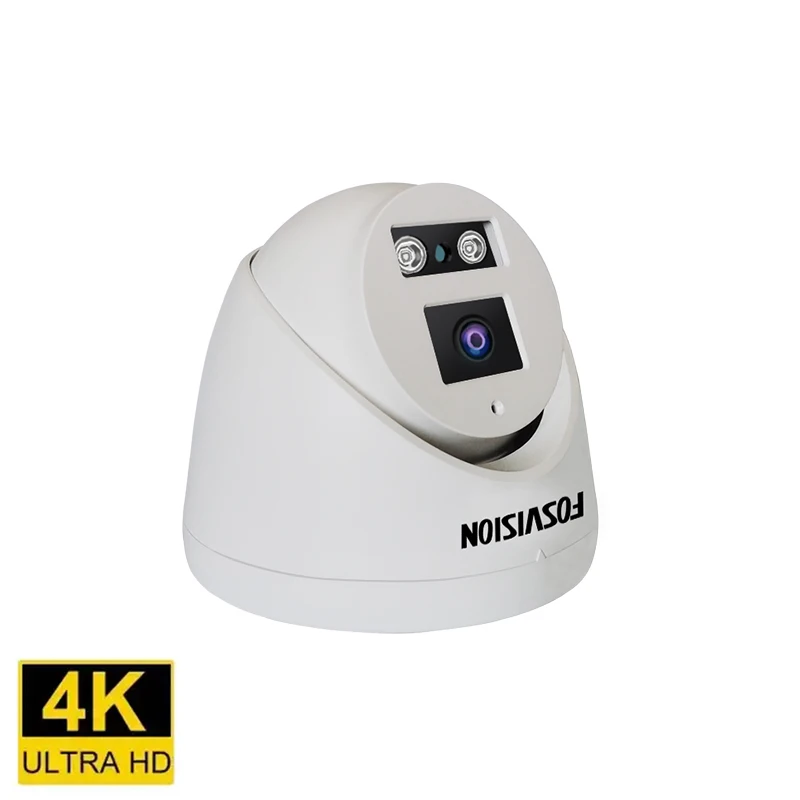 Fosvision 4K 8MP Ip Poe Camera indoor IR Night Vision Surveillance Cctv ...