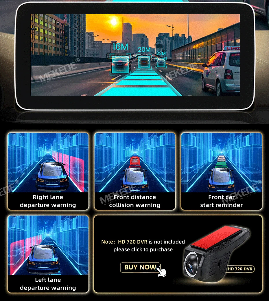 GLC W204 W205 C-Class Android Car Radio DVD Player with GPS, Streaming ...