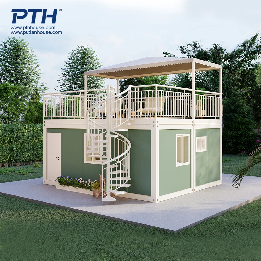 PTH Prefabricated House - 20ft Container Flat Pack Home