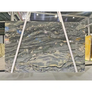 Yd Stone Wave Veins Quartzite Slab Natural Quartzite Fusion Blue ...