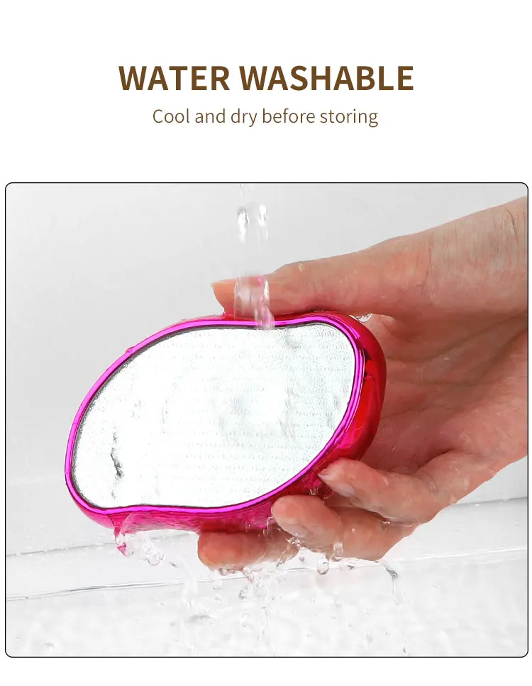 Painless Hair Removal for Men - Reusable Nano Glass Device