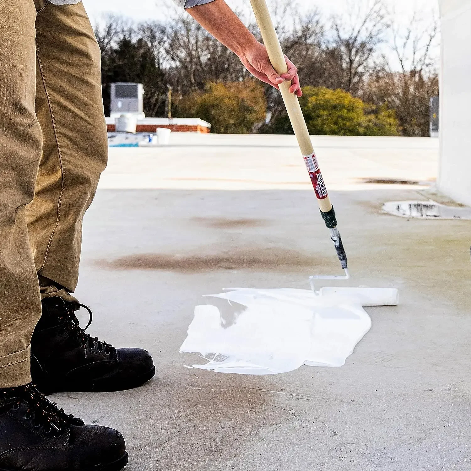 Kingwit Solvent Free Brushable Sprayable Silicone Roof Sealant Water ...