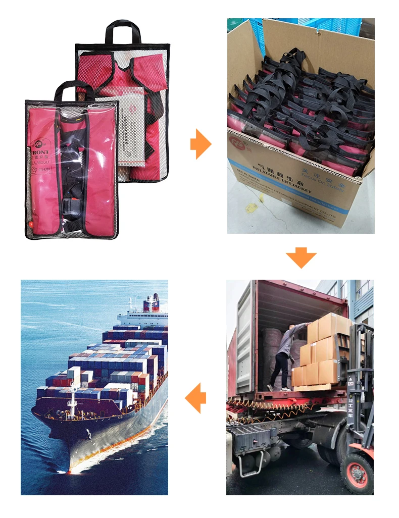 Inflatable Lifejacket Double Chamber 275n Ec Certificate - Buy ...
